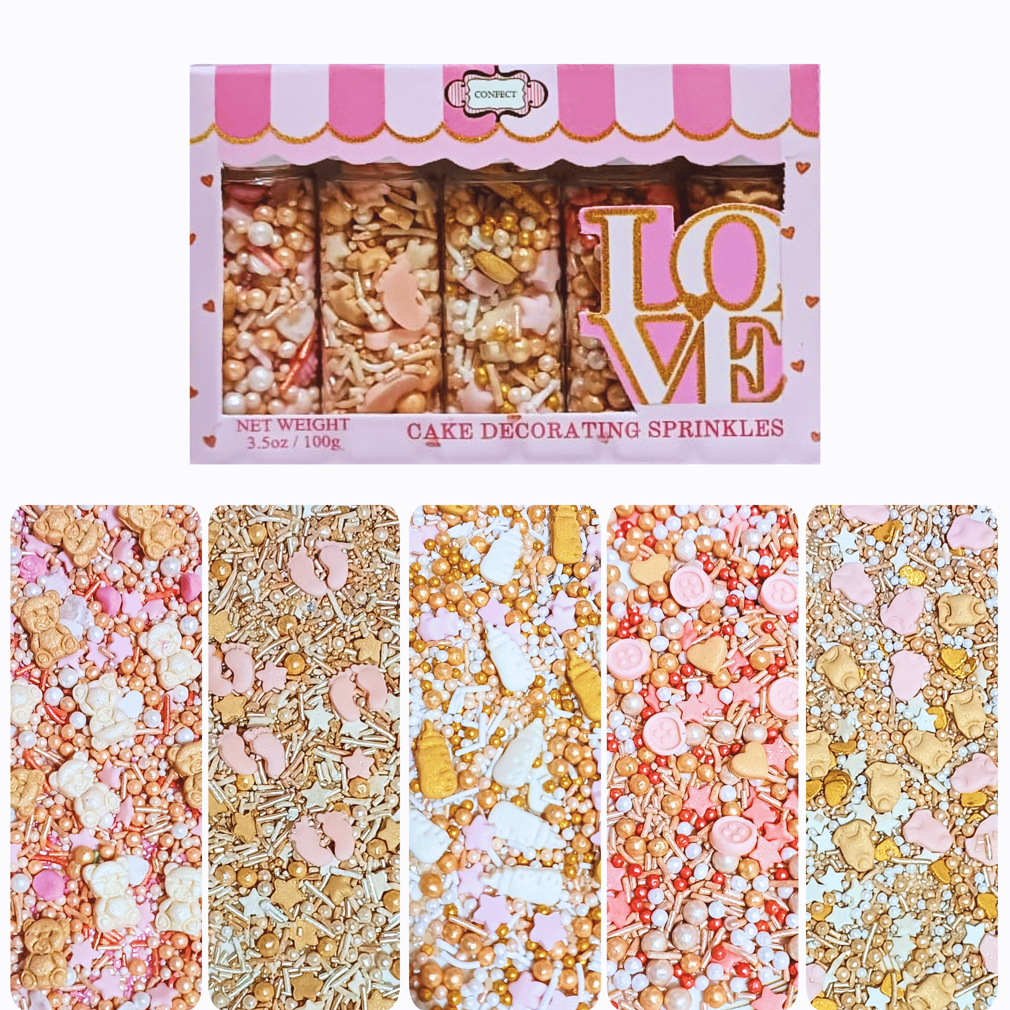 Girls Baby Shower Sprinkles – Confect