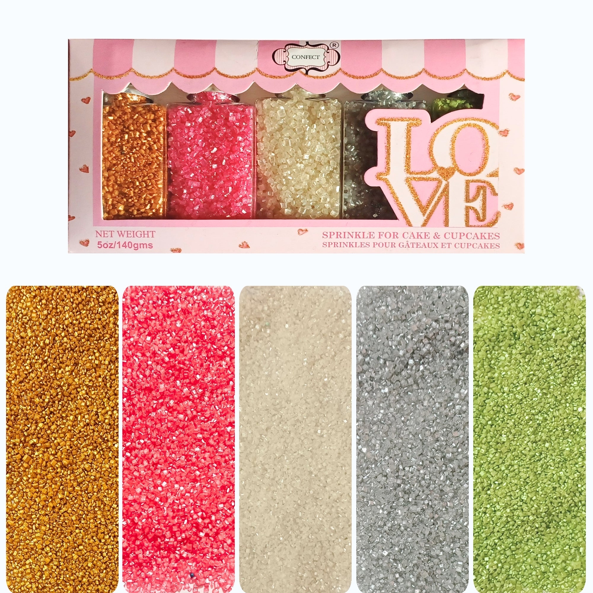Sparkling Sugar Multipack 7 | 140g – Confect