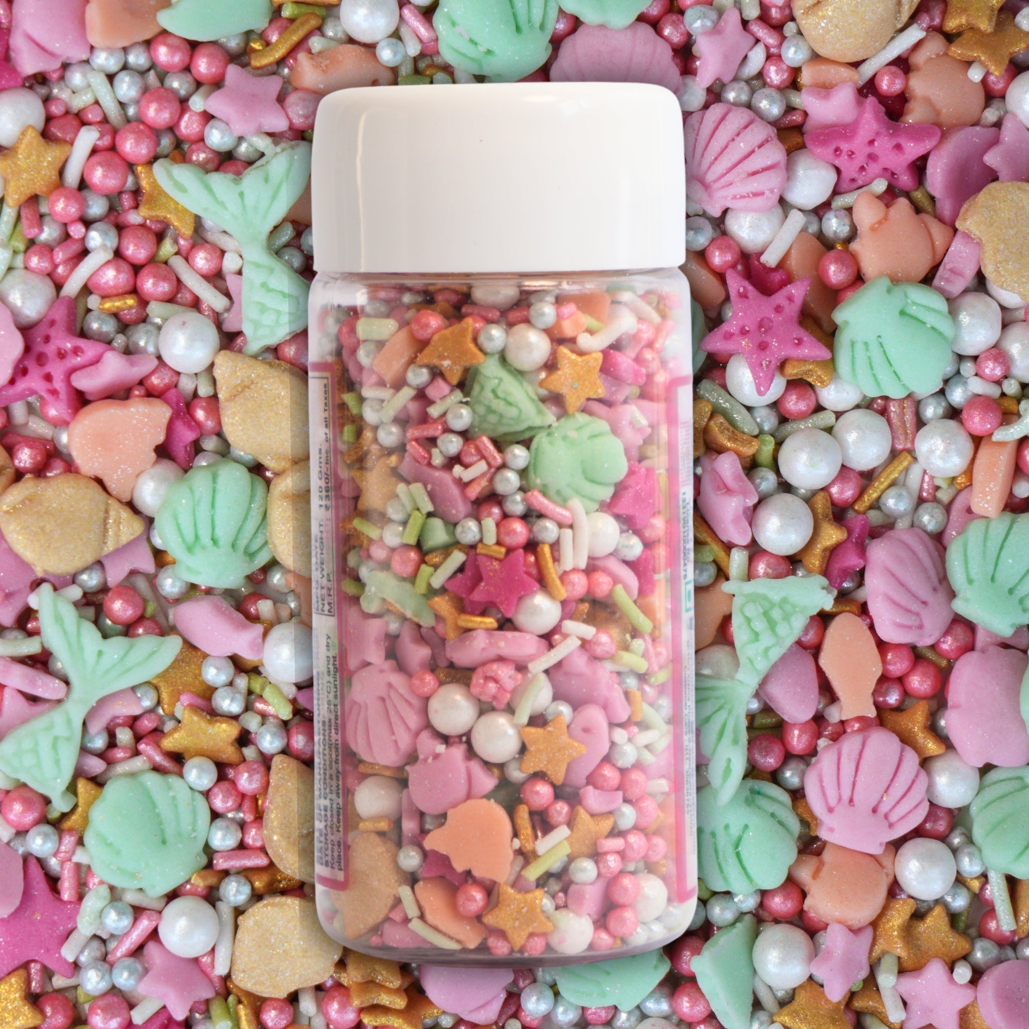 Under the Sea Sprinkles for Decoration 03 | 120 Gm – Confect
