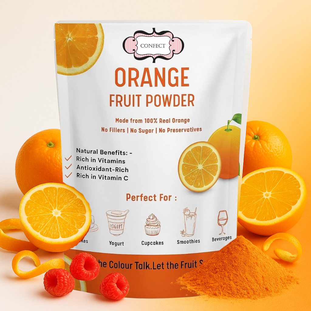 Orange Fruit Powder 200g – Confect