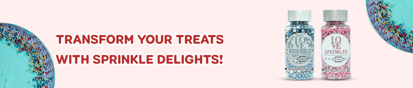 Sprinkles for Cakes Decoration | Edible Glitter for Cakes | Confect ...
