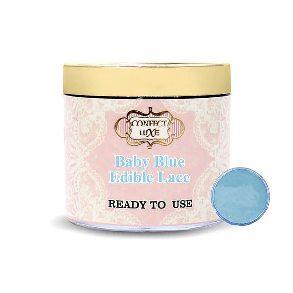 Baby Blue | Edible Lace 100 Gms – Confect