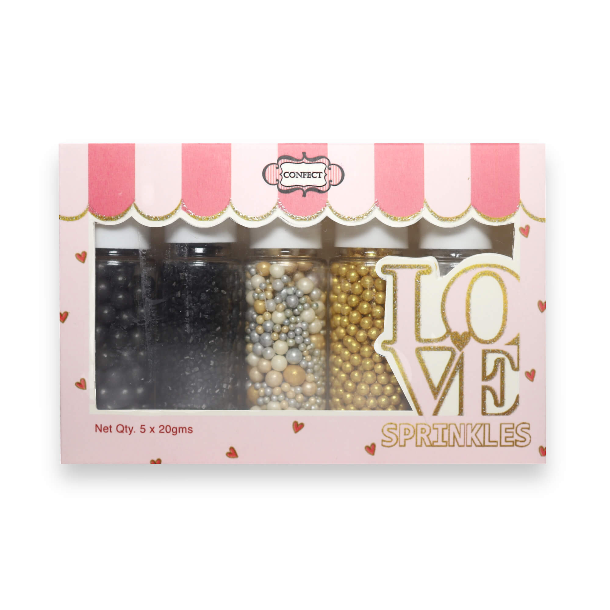 Confect Disco Ball Mashup Sprinkles for Cake Cupcake Décor 100Gms (DM-