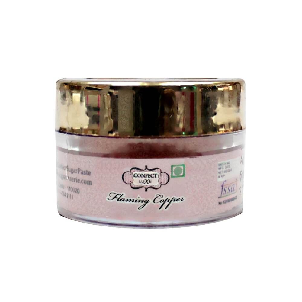 Confect Flaming Copper Luster Dust 5 Gms – Confect - The Sugar Paste ...