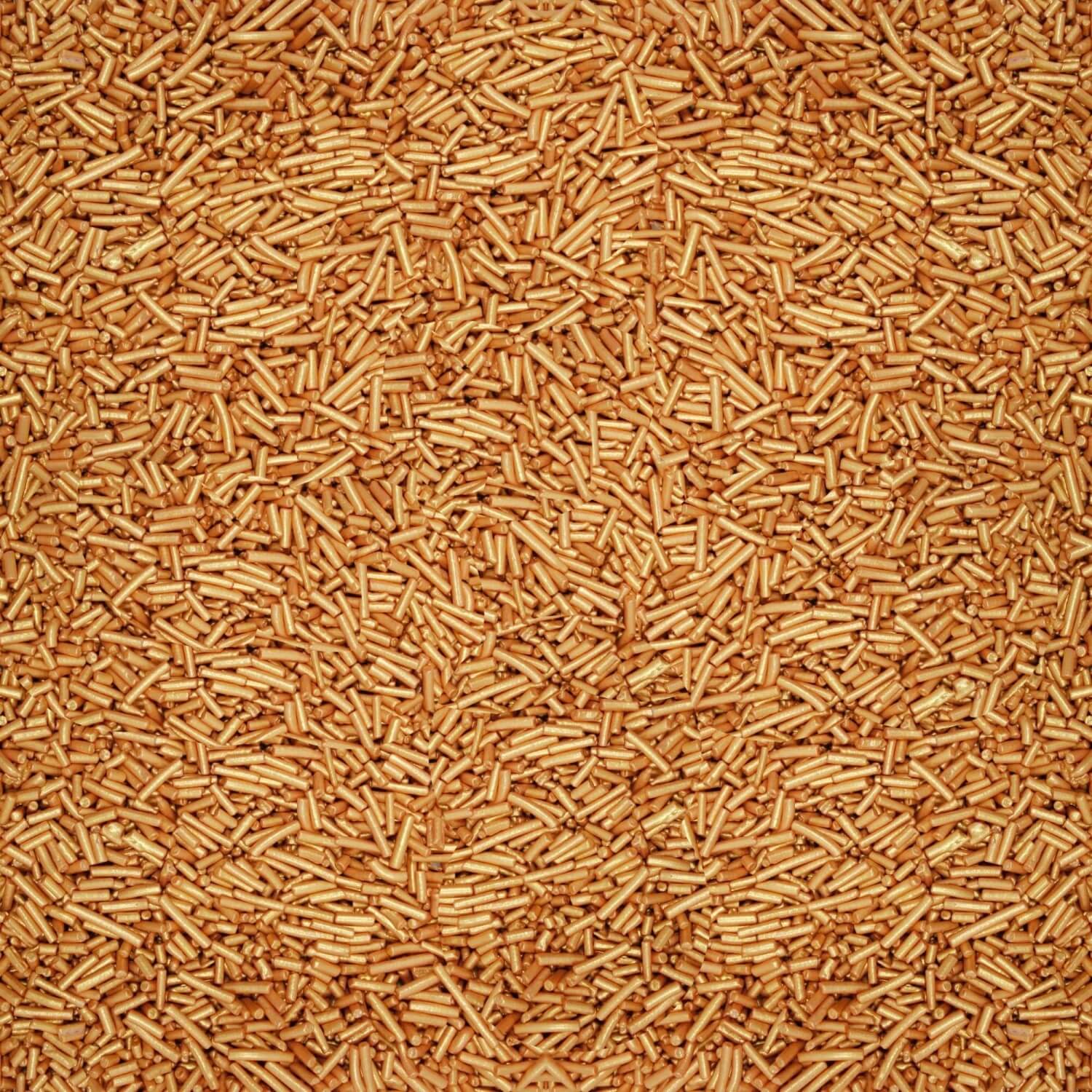 Confect Rose Gold Vermicelli Sprinkles 100 Gms – Confect - The Sugar ...