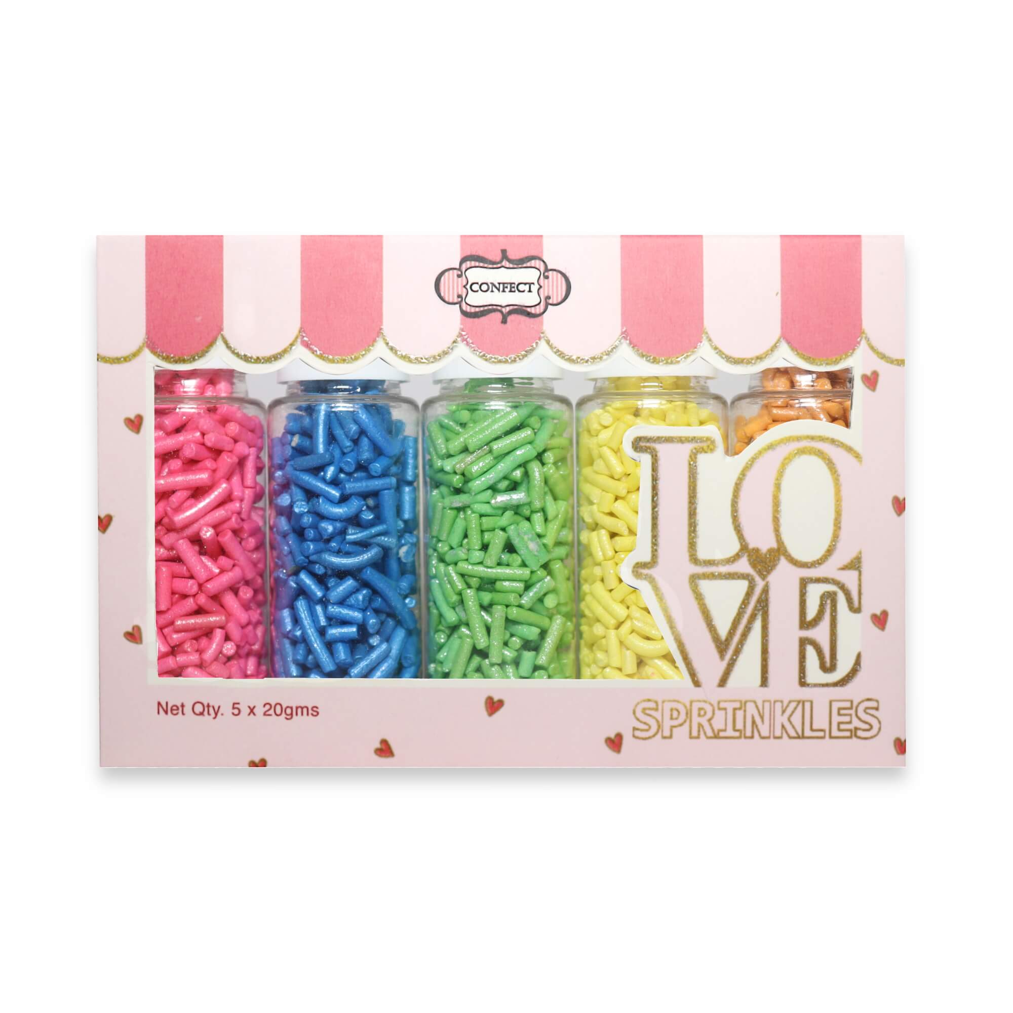 Vermicelli Sprinkles Multipack 8 100 gms – Confect - The Sugar Paste ...