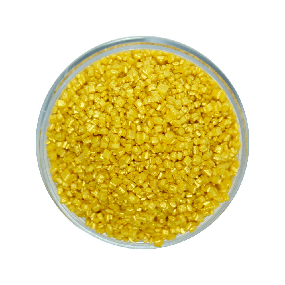 Yellow | Sparkling Sugar 100 Gm – Confect