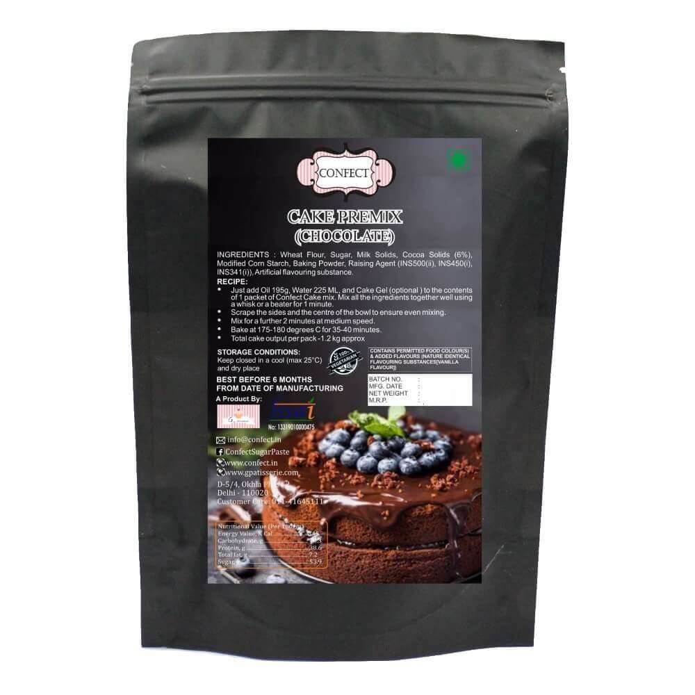 Confect Chocolate Cake Premix 800 Gms
