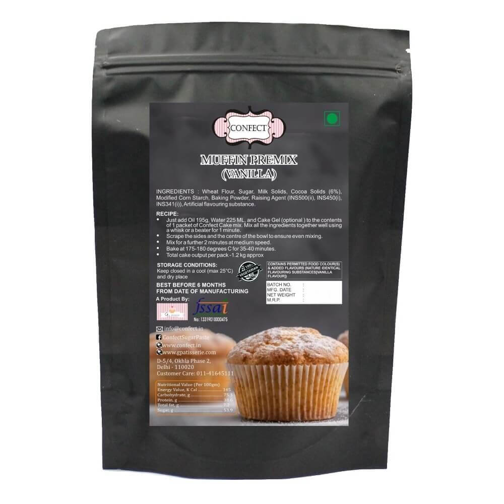 Vanilla | Muffin Premix 800 Gms – Confect
